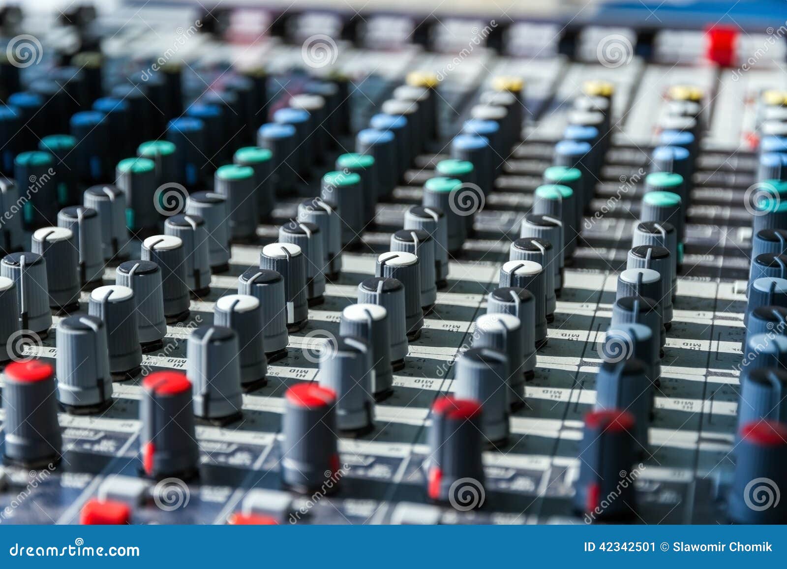 Mixing console stock image. Image of popular, equipment - 42342501