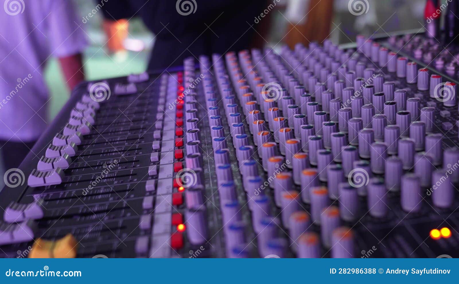 Mixing Console. it is a Device Used To Mix and Control Audio Signals ...