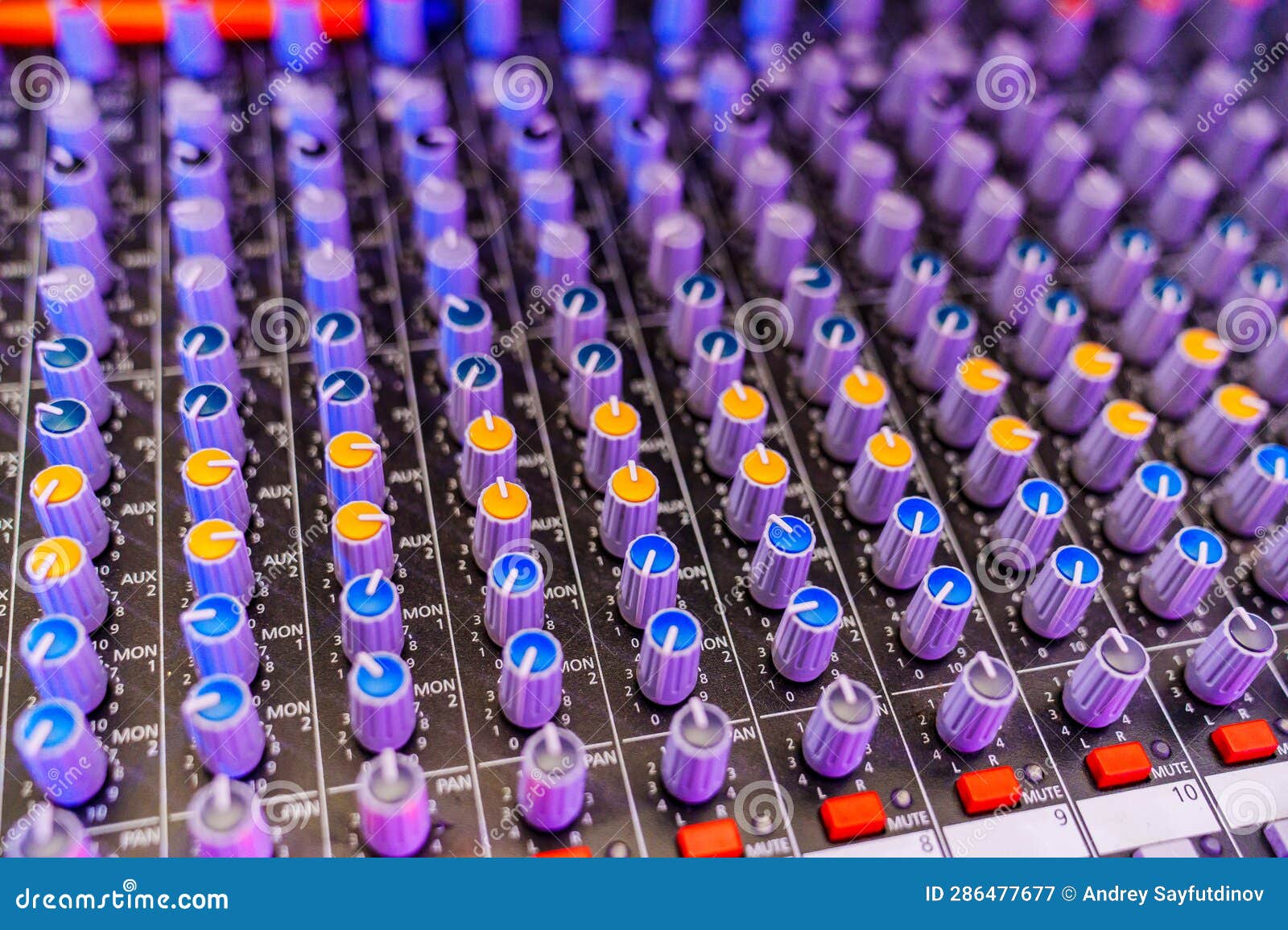 Mixing Console. it is a Device Used To Mix and Control Audio Signals ...