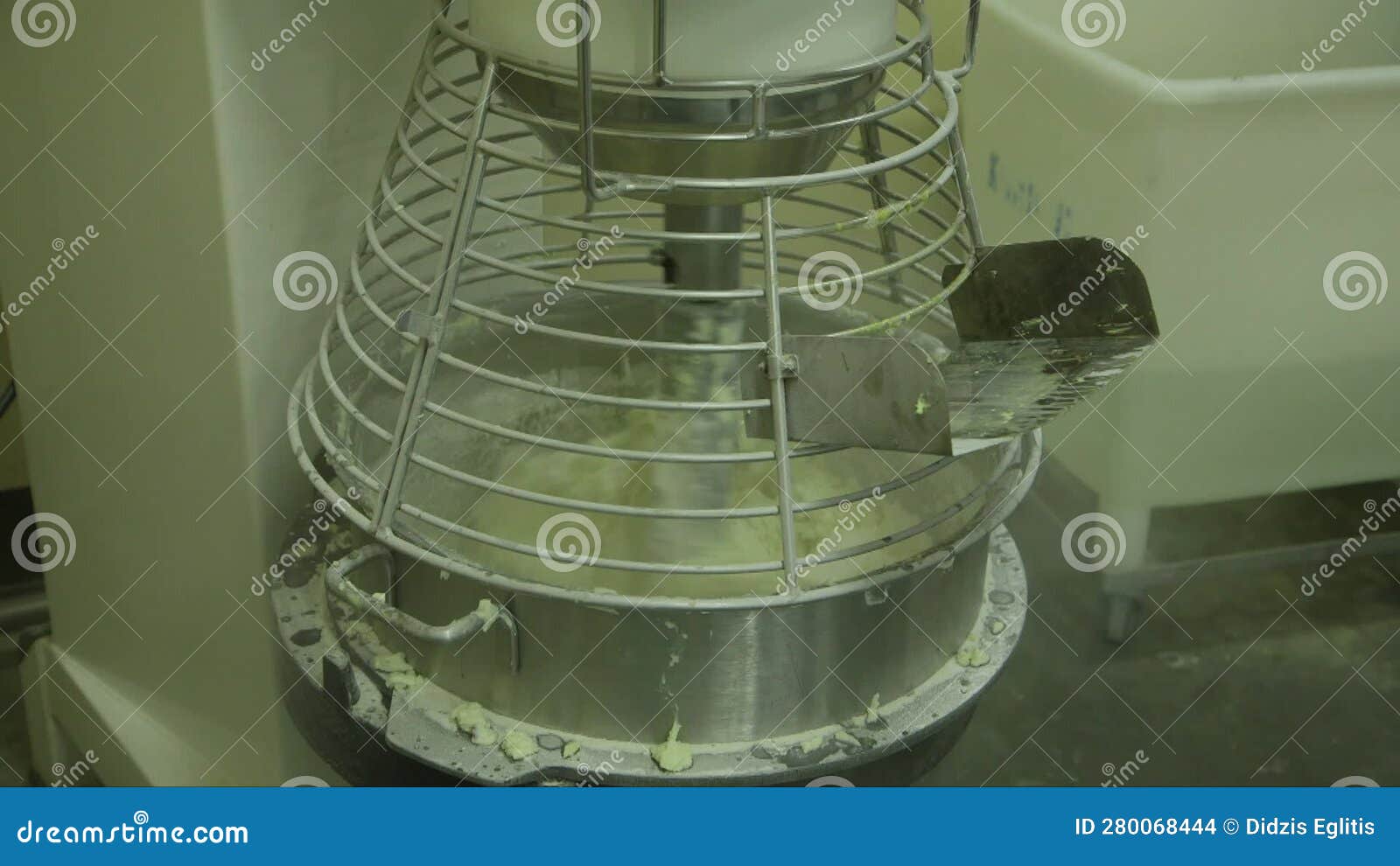 Mixing Curd in a Food Factory Stock Footage - Video of plant, cheese ...