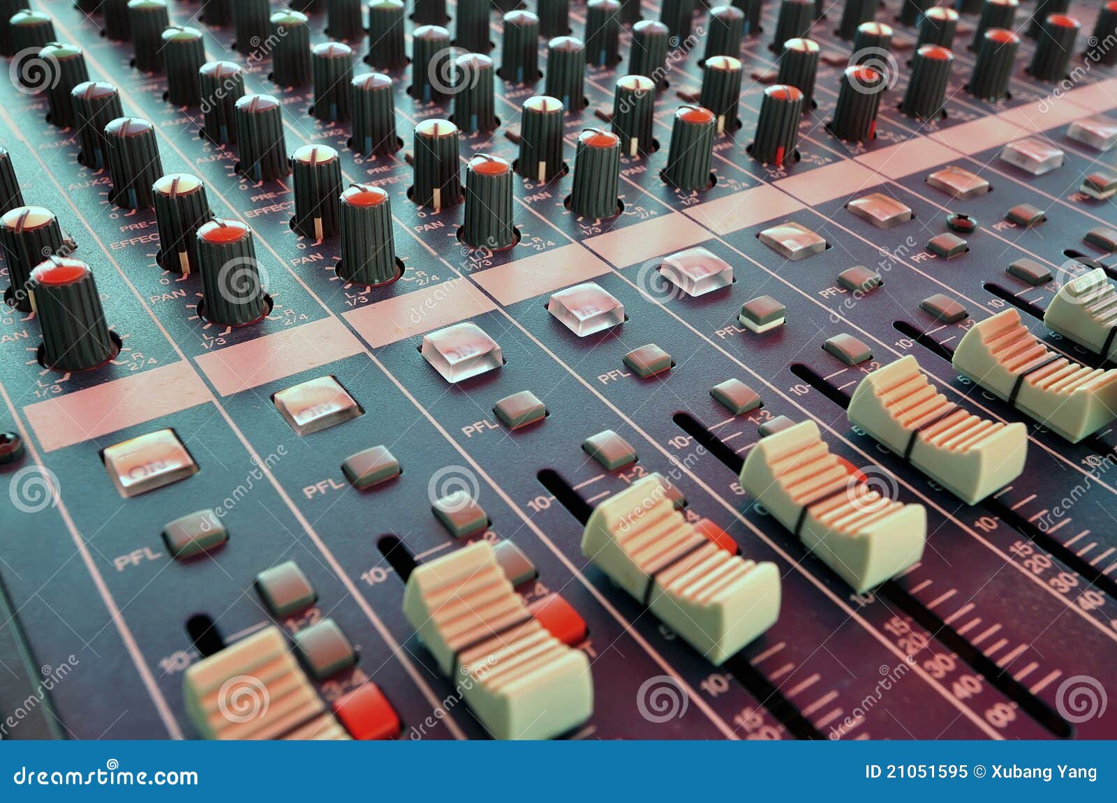 Mixing desk stock image. Image of equipment, digital - 21051595
