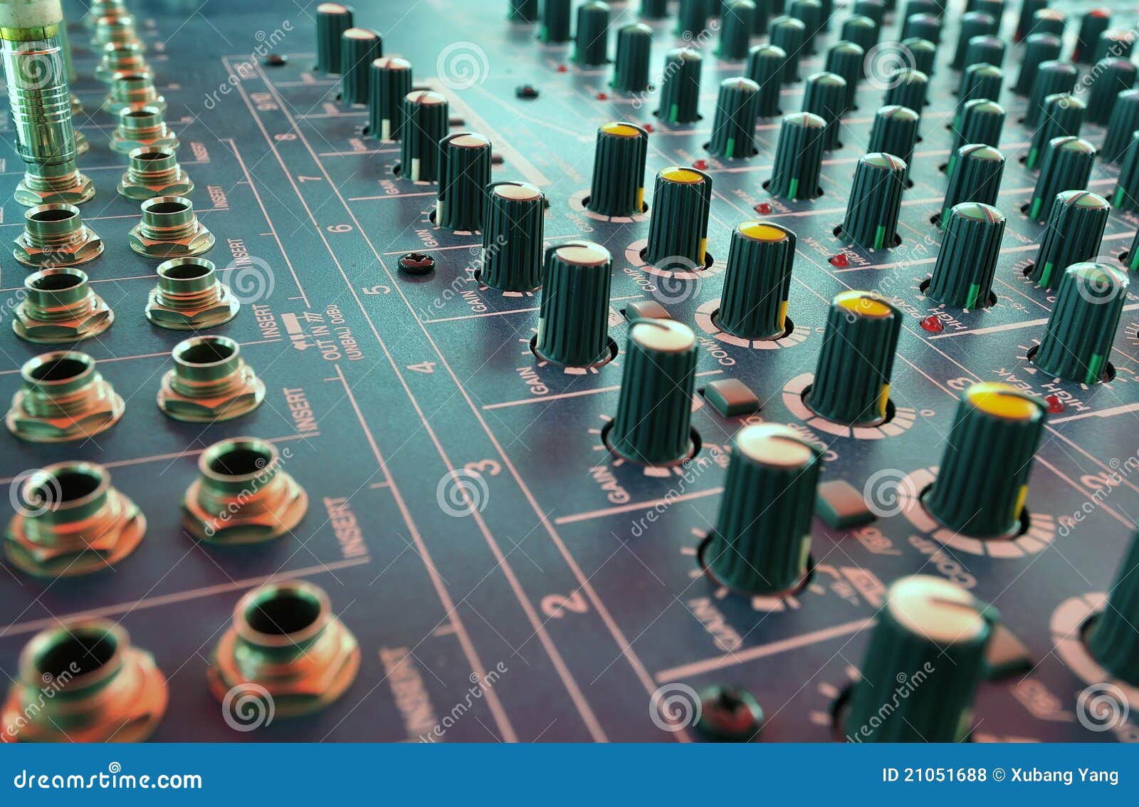 Mixing desk stock photo. Image of digital, industry, equipment - 21051688