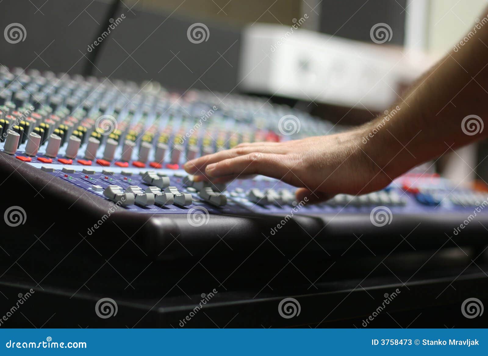 The Mixing Desk stock image. Image of instruments, recording - 3758473