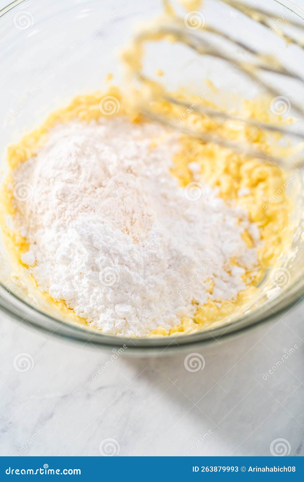 Cream Cheese Filling Stock Image Image Of Pastries 263879993