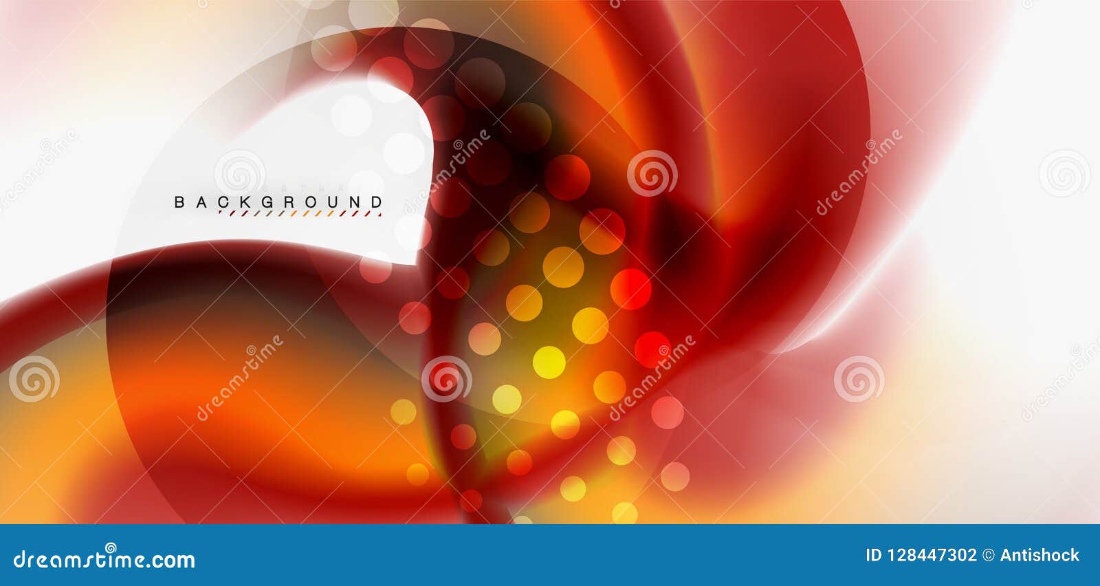 Mixing Liquid Color Flow Abstract Background. Trendy Abstract Layout ...