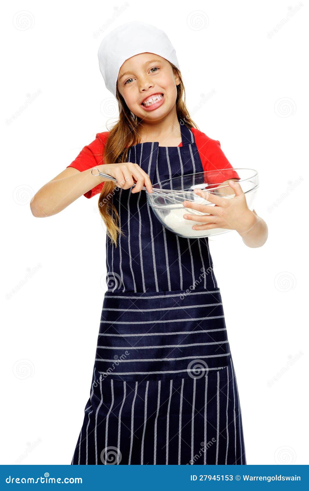 Mixing little chef stock image. Image of baking, chef - 27945153