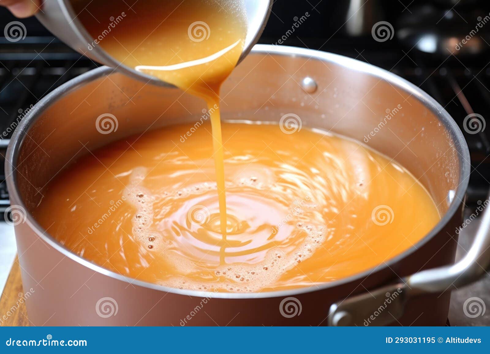 Mixing Melted Soap Base in Pot Stock Image - Image of beauty ...