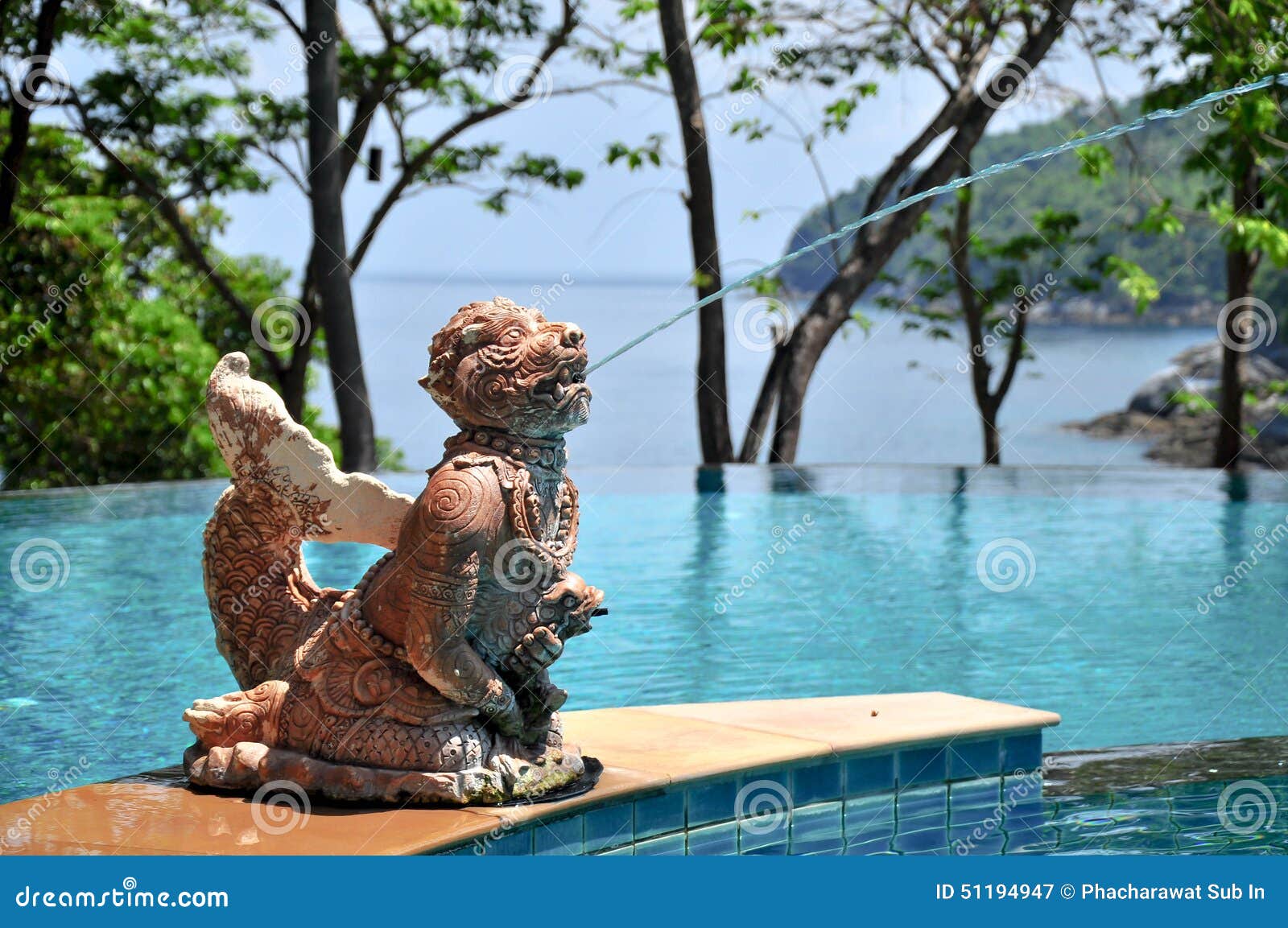 Mixing between Monkey with Fish Stock Image - Image of tree, yellow ...