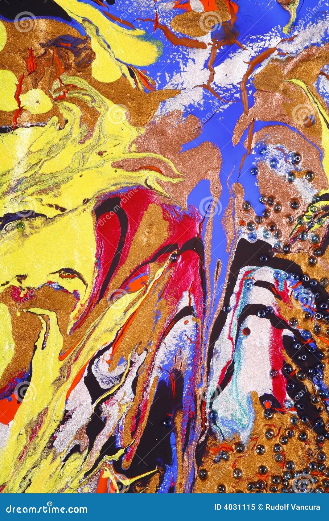 Mixing paints abstract stock image. Image of colours, graphical - 4031115