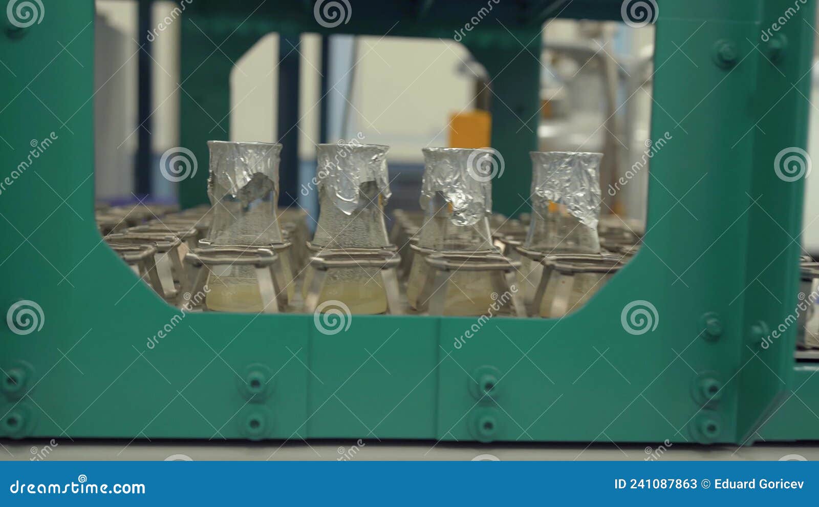 Mixing a Sample of Chemical Solution in the Laboratory Stock Video ...