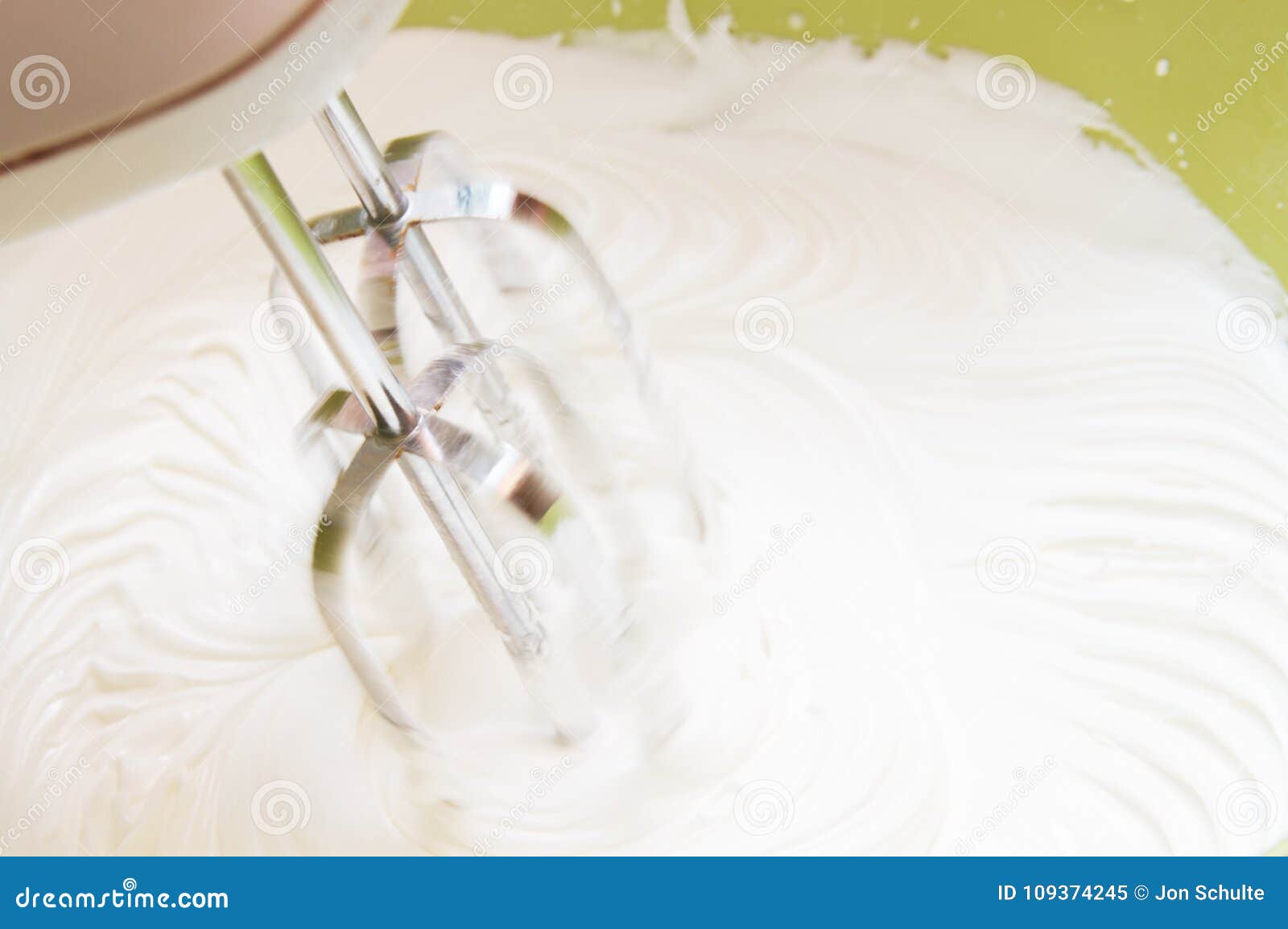 Mixing Cake Icing stock image. Image of making, pastry - 109374245