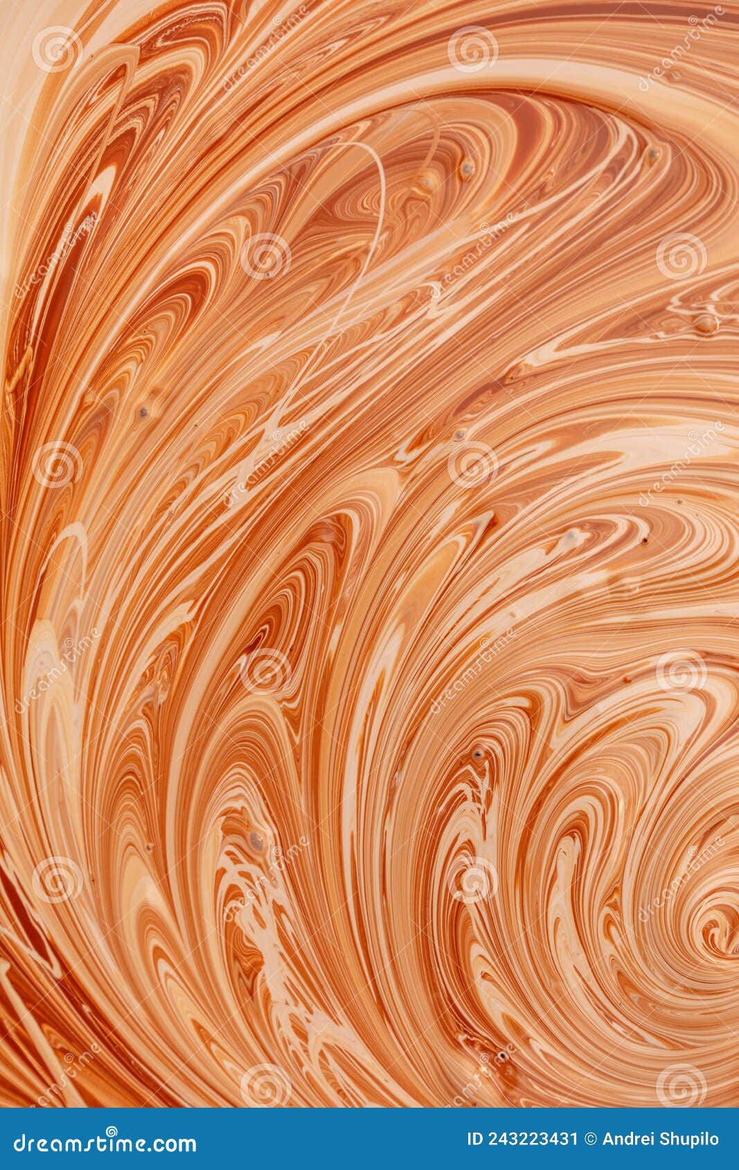 Mixing Water Dispersion Paint of Different Colors. Stock Image - Image ...