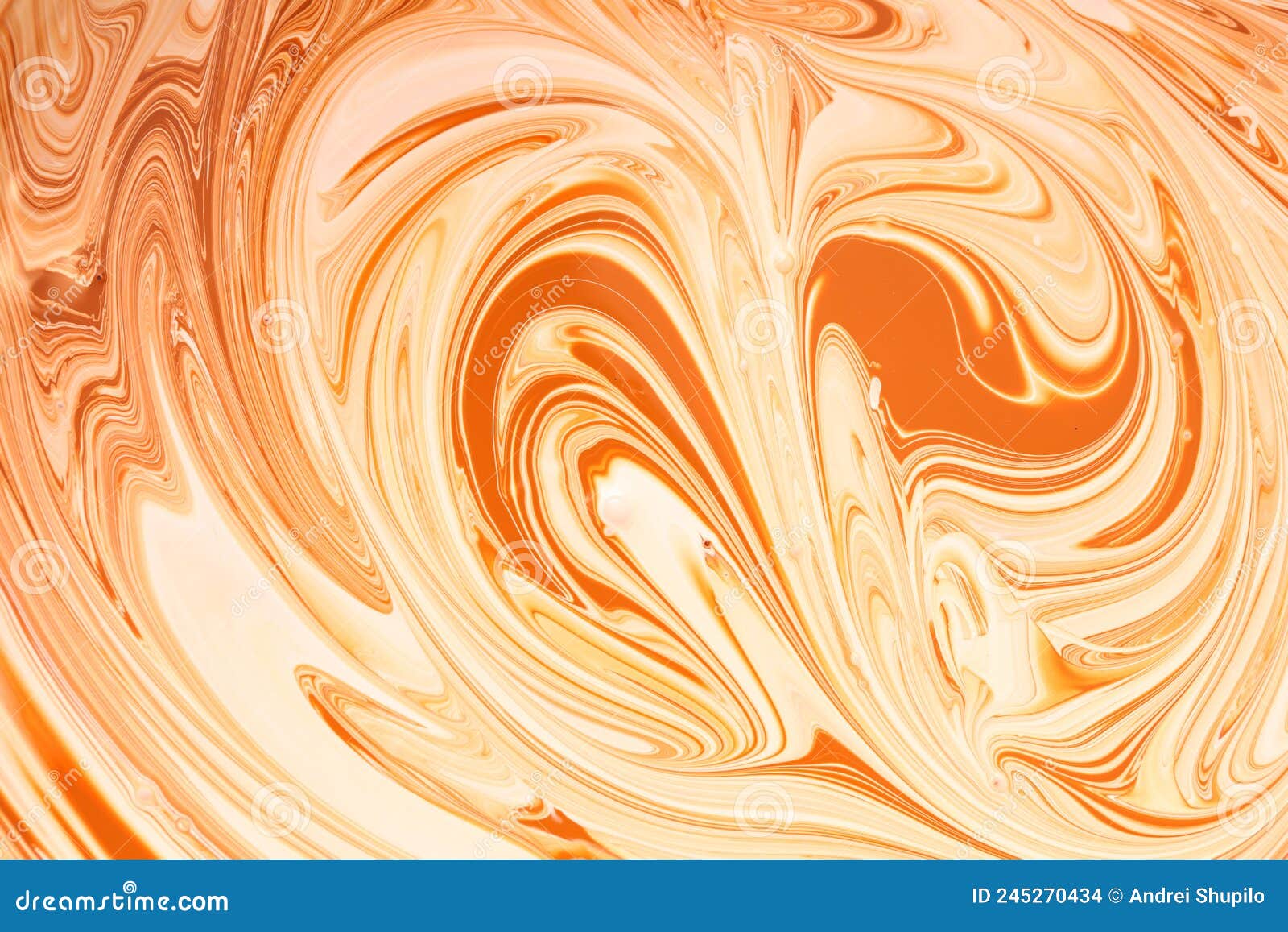 Mixing Water Dispersion Paint of Different Colors. Stock Photo - Image ...