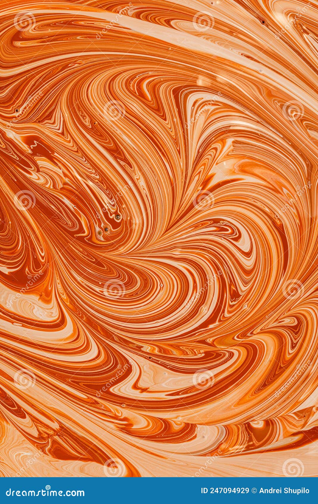 Mixing Water Dispersion Paint of Different Colors. Stock Image - Image ...