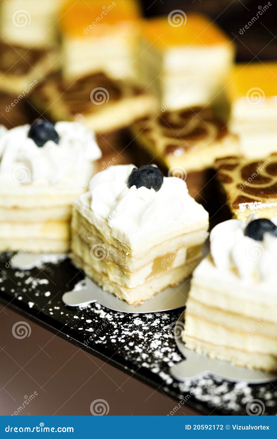 Mixt miniature sweets stock photo. Image of caramel, class - 20592172