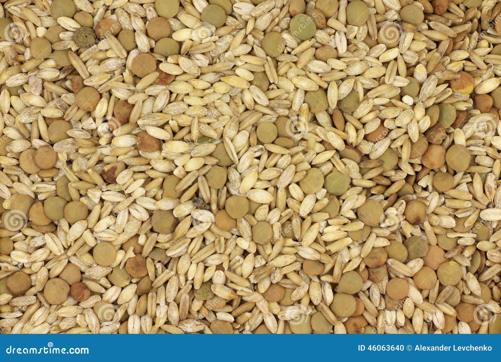 Mixture of Grains Background Stock Photo - Image of product, seeds ...