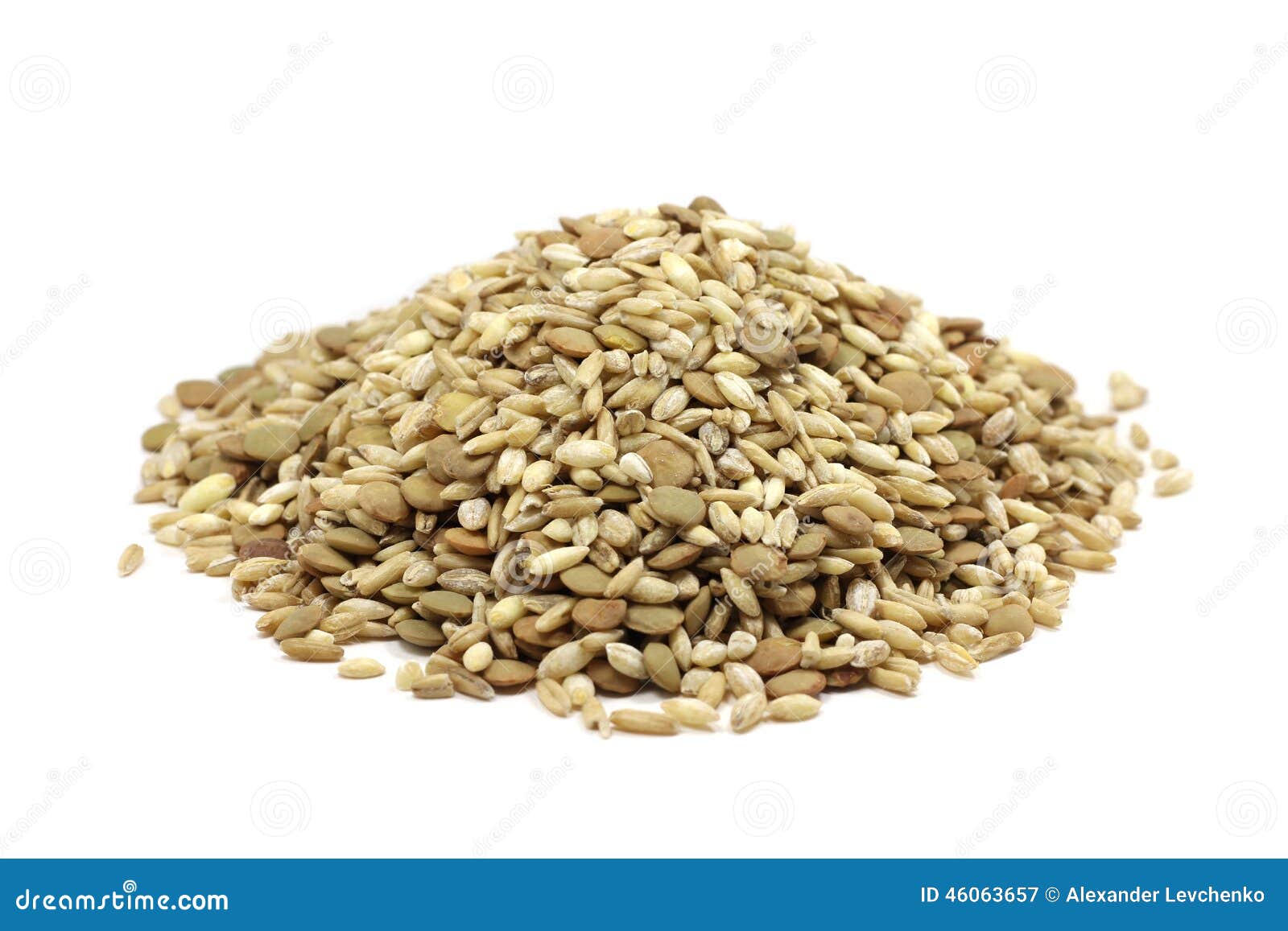 A mixture of grains stock image. Image of food, healthy - 46063657