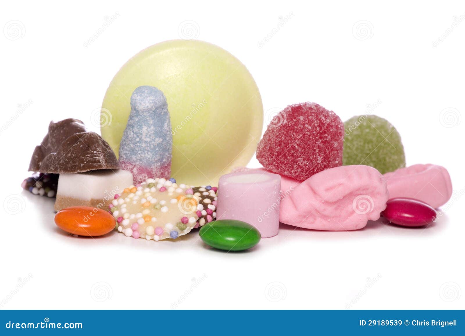 Mixture of Pick and Mix Sweets Cutout Stock Image - Image of bottle ...
