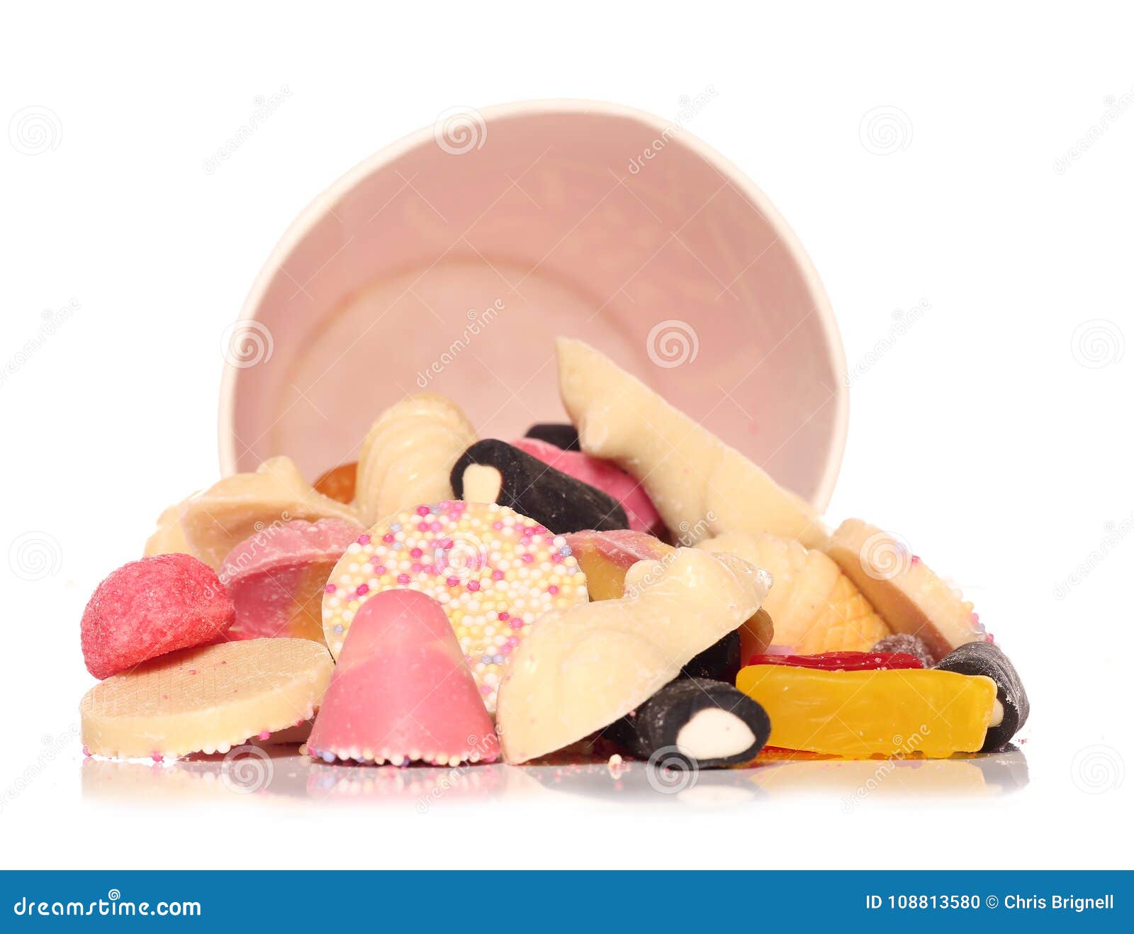 Mixture of Pick and Mix Sweets Stock Photo - Image of path, bribe ...