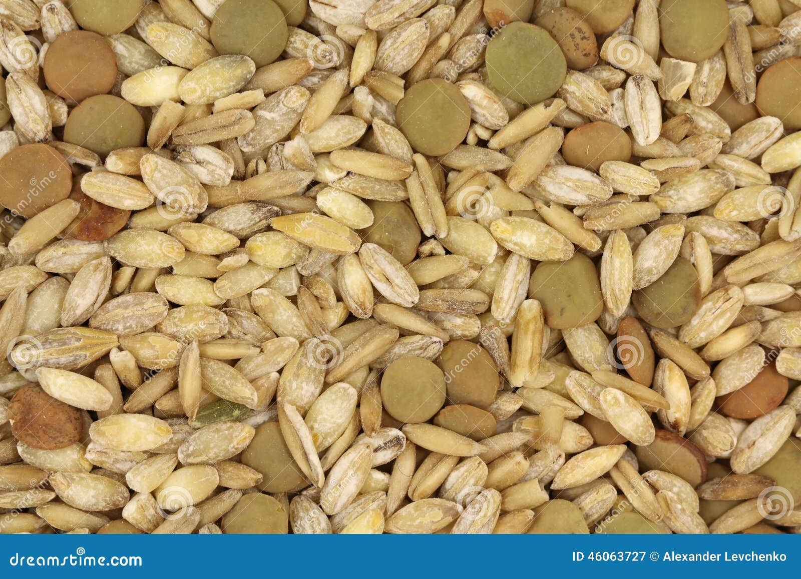 Mixture of Raw Grains Background Stock Image - Image of food, cereal ...