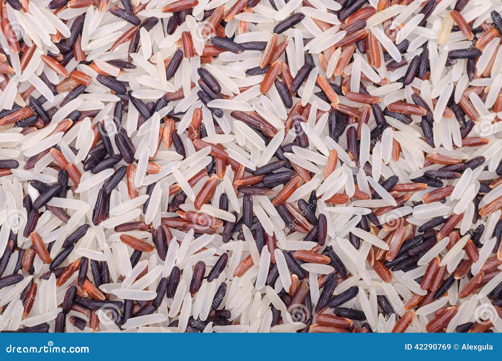Mixture of rice stock image. Image of organic, agriculture - 42290769