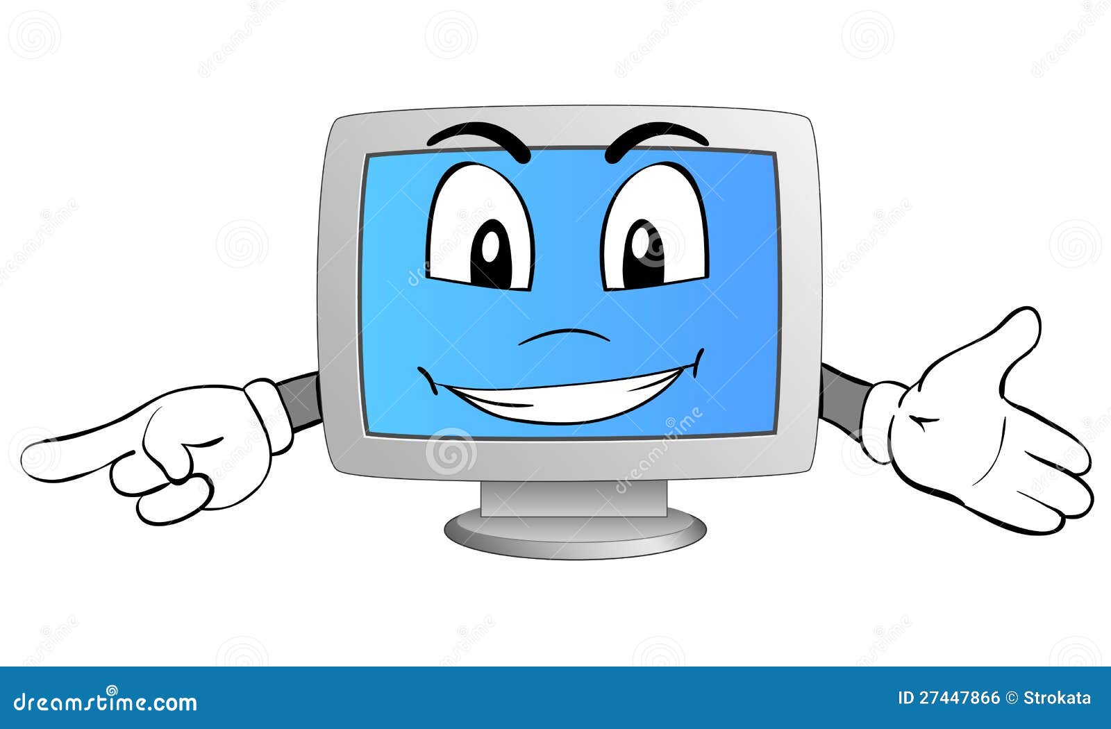 Miły Komputer Obraz Royalty Free - Obraz: 27447866