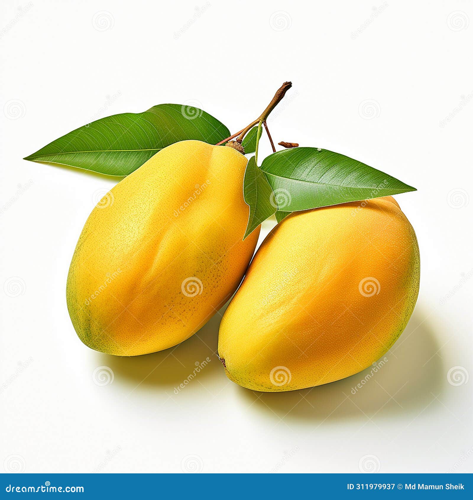 Miyazaki Mango Fruit AI Generative Stock Illustration - Illustration of ...