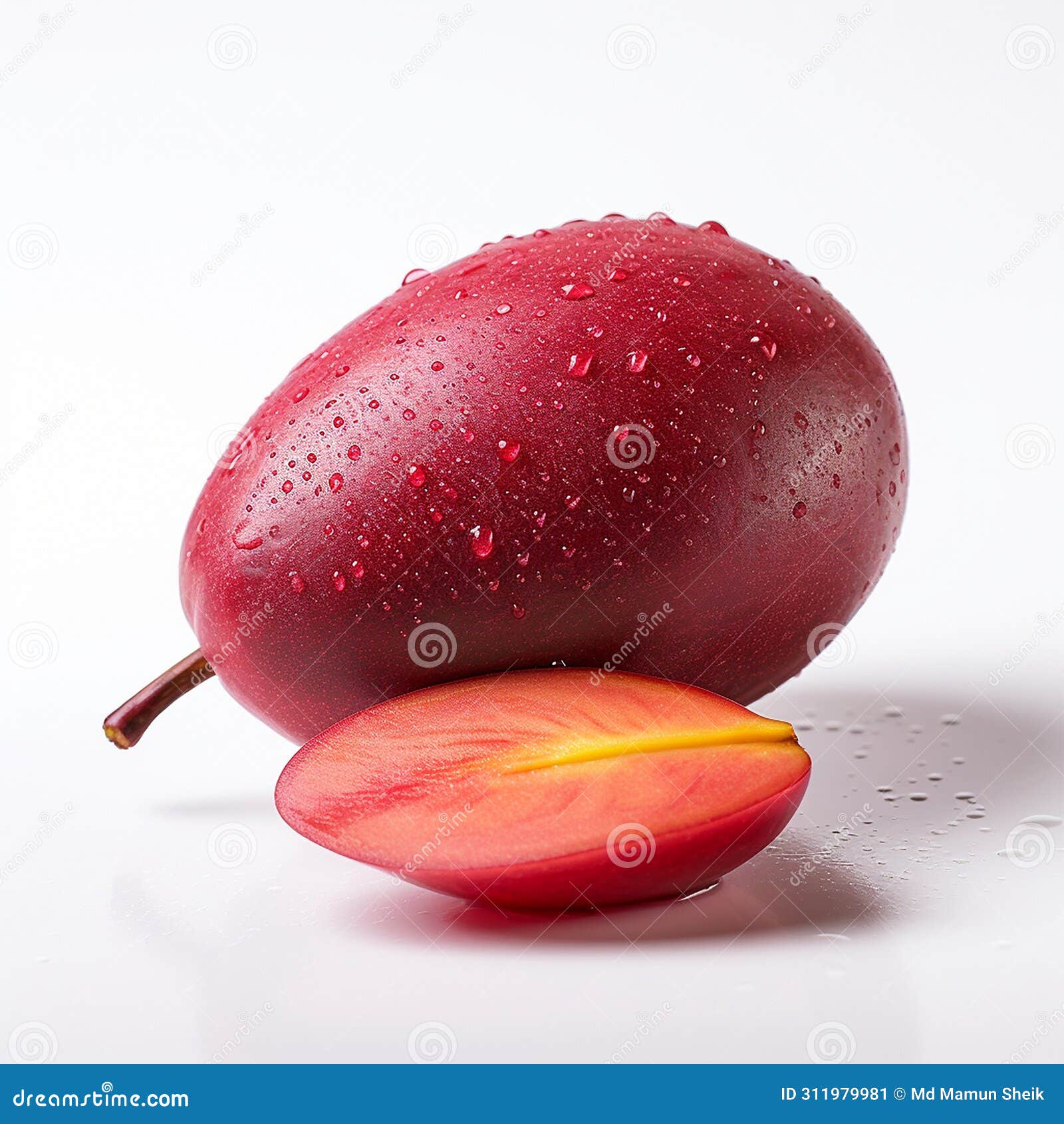 Miyazaki Mango Fruit AI Generative Stock Illustration - Illustration of ...