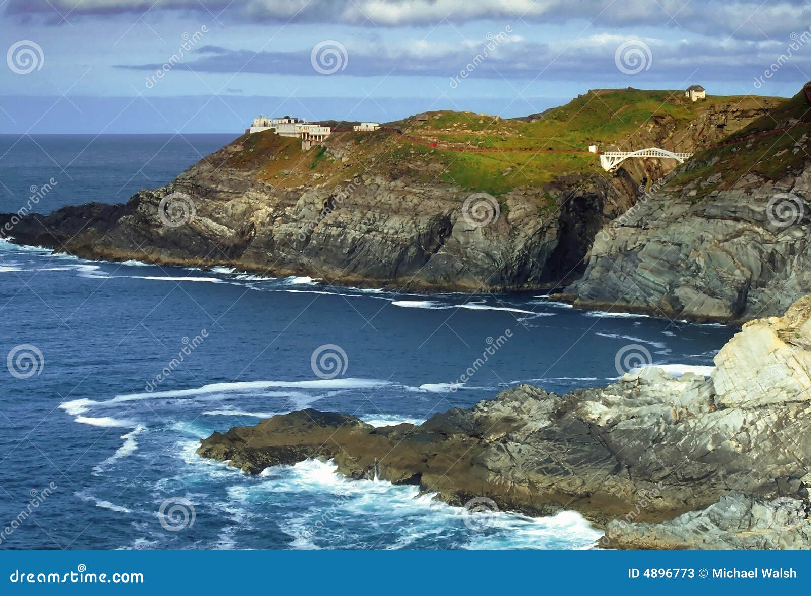 Mizen Head stock image. Image of blue, mizen, seascape - 4896773