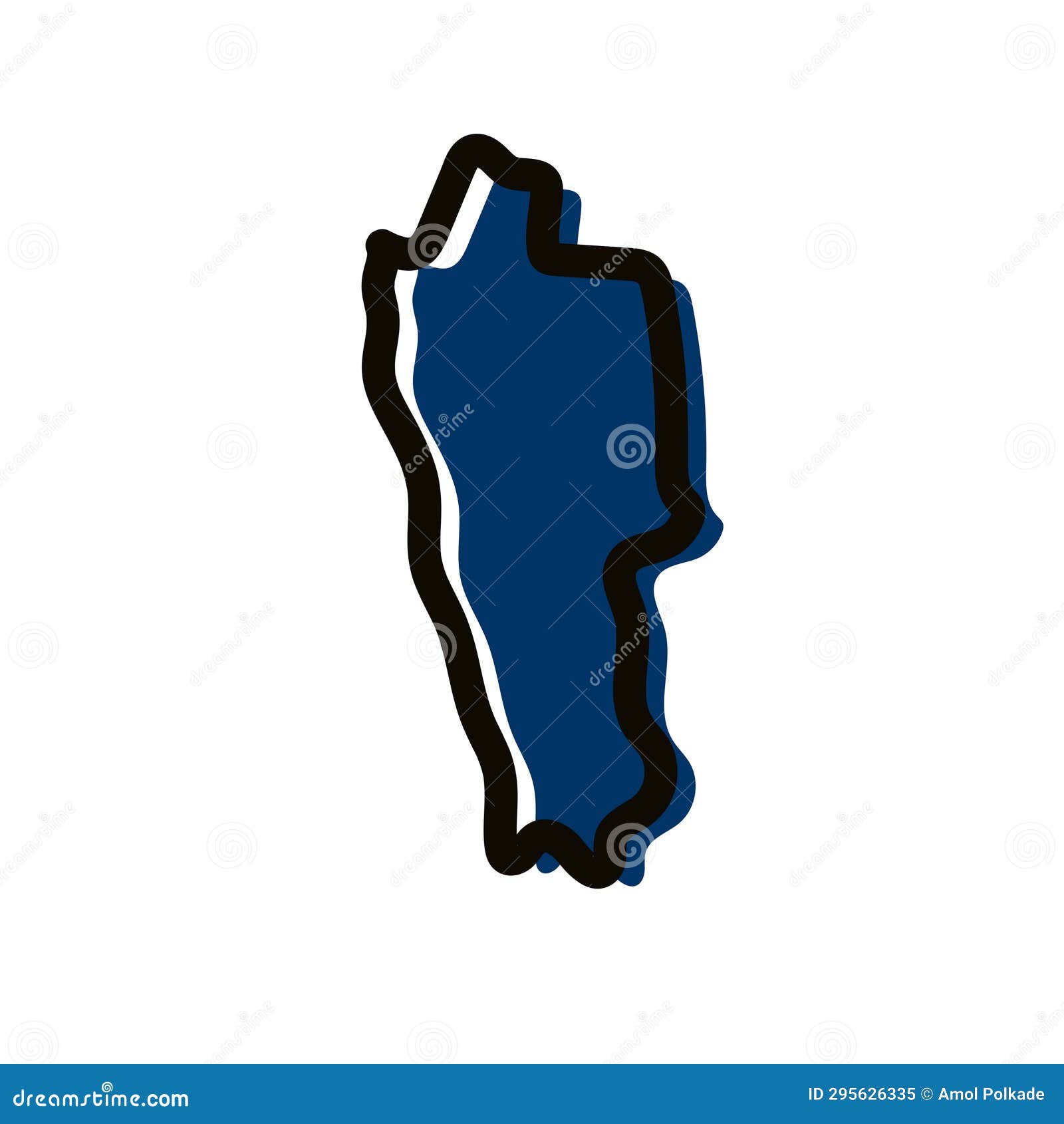 Mizoram State Map Vector Art Stock Vector - Illustration of symbol ...