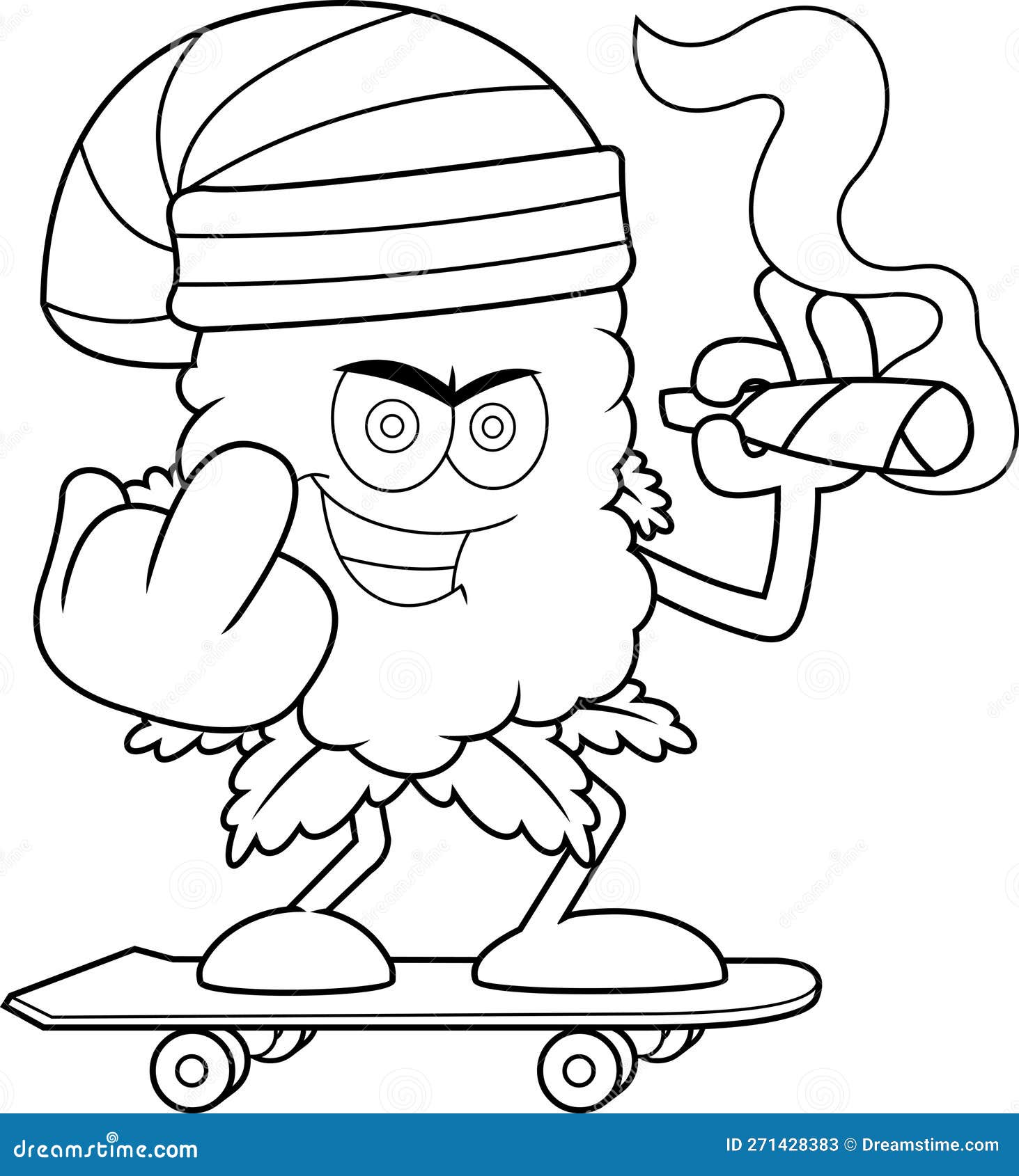 Middle Finger X-ray Royalty-Free Cartoon | CartoonDealer.com #245500019