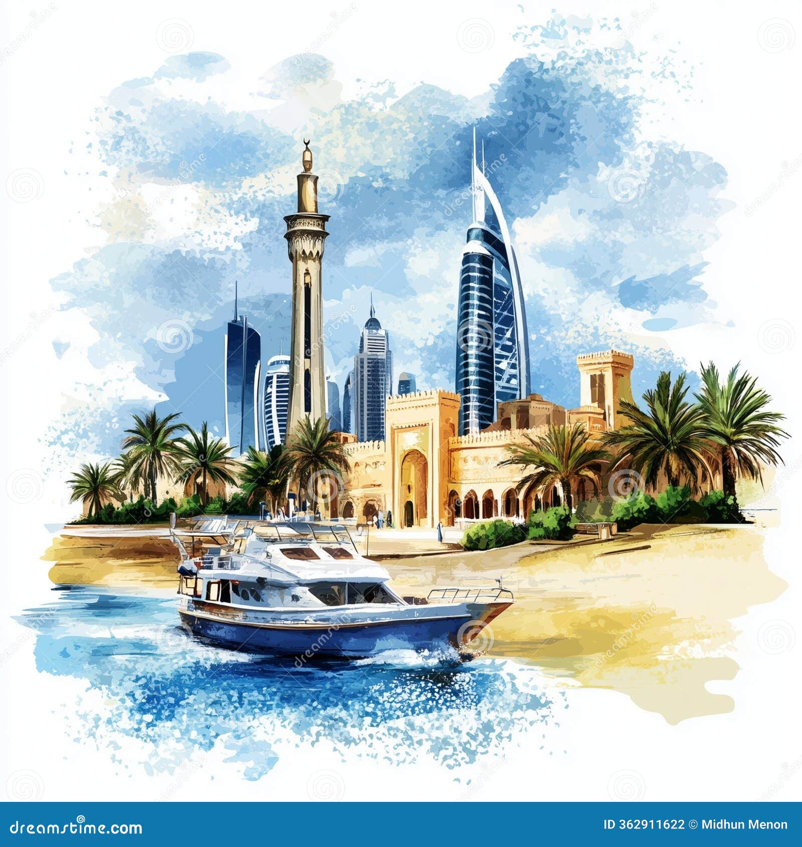 Modern Map - Bahrain With Governorates BH Stock Illustration ...