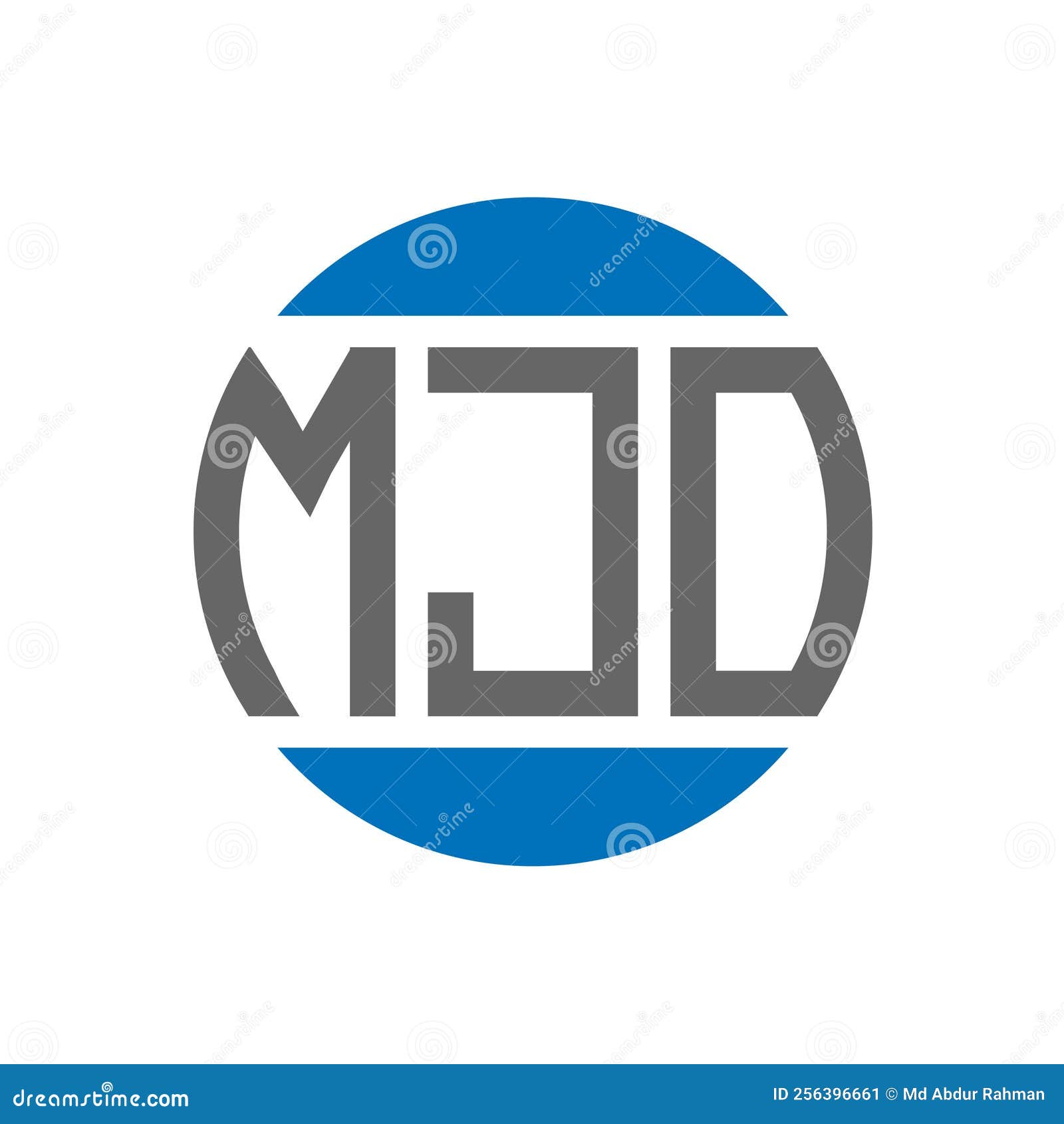 MJO Letter Logo Design on White Background. MJO Creative Initials ...