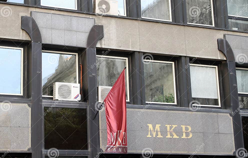 MKB Bank editorial stock photo. Image of budapest, bank - 26141173