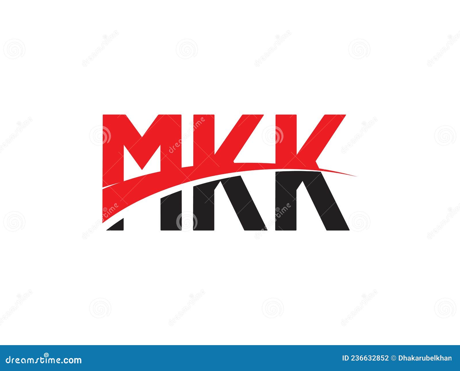 MKK Letter Initial Logo Design Stock Vector - Illustration of brand ...