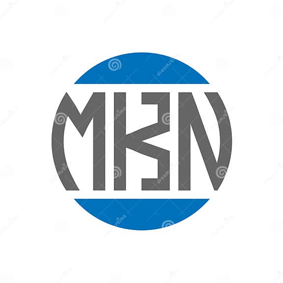 MKN Letter Logo Design on White Background. MKN Creative Initials ...