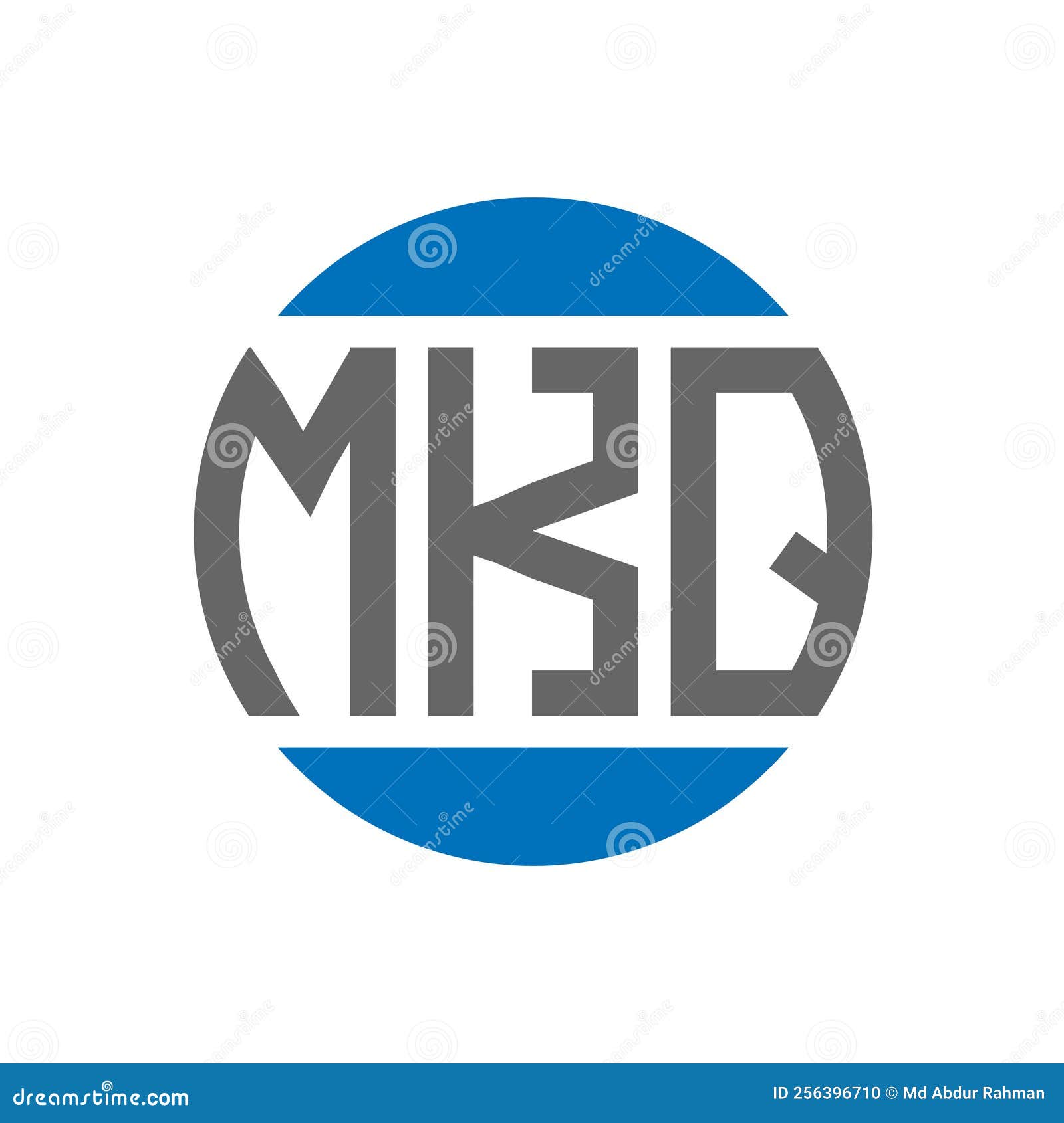 MKQ Letter Logo Design on White Background. MKQ Creative Initials ...