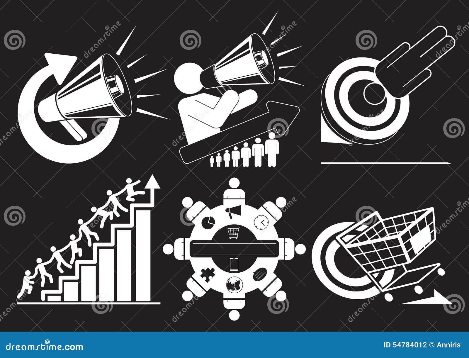 MKT stock vector. Illustration of portfolio, expertise - 54784012