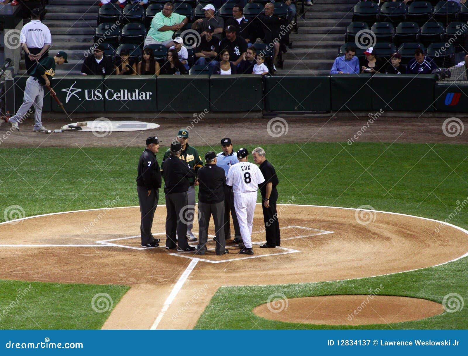 MLB Baseball - Managers and Umpires Meeting Editorial Photography ...