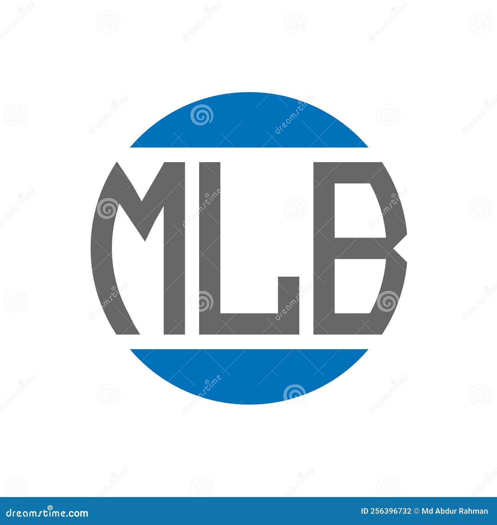 MLB Letter Logo Design On White Background. MLB Creative Initials ...