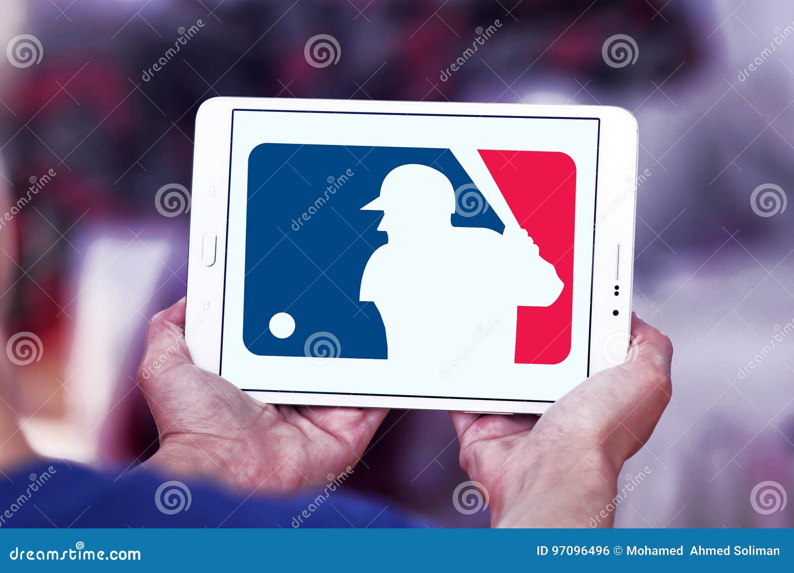 MLB, Logotipo De Major League Baseball Foto editorial - Imagen de ...