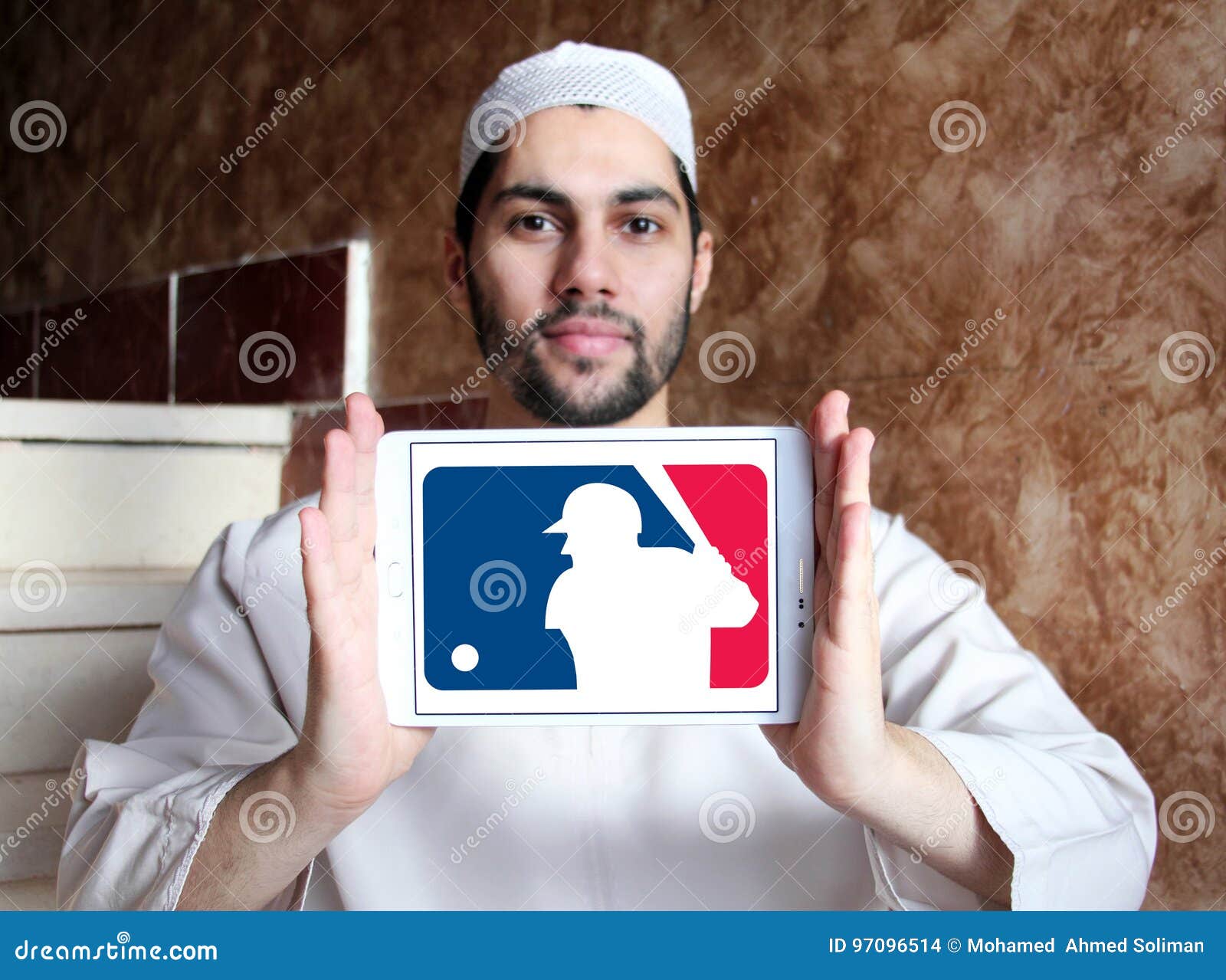 MLB, Logotipo De Major League Baseball Imagen de archivo editorial ...