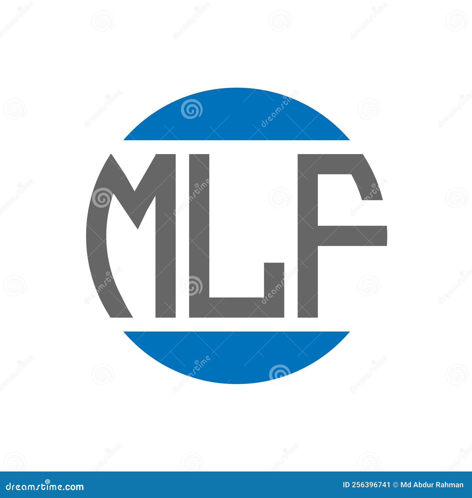 MLF Letter Logo Design on White Background. MLF Creative Initials ...