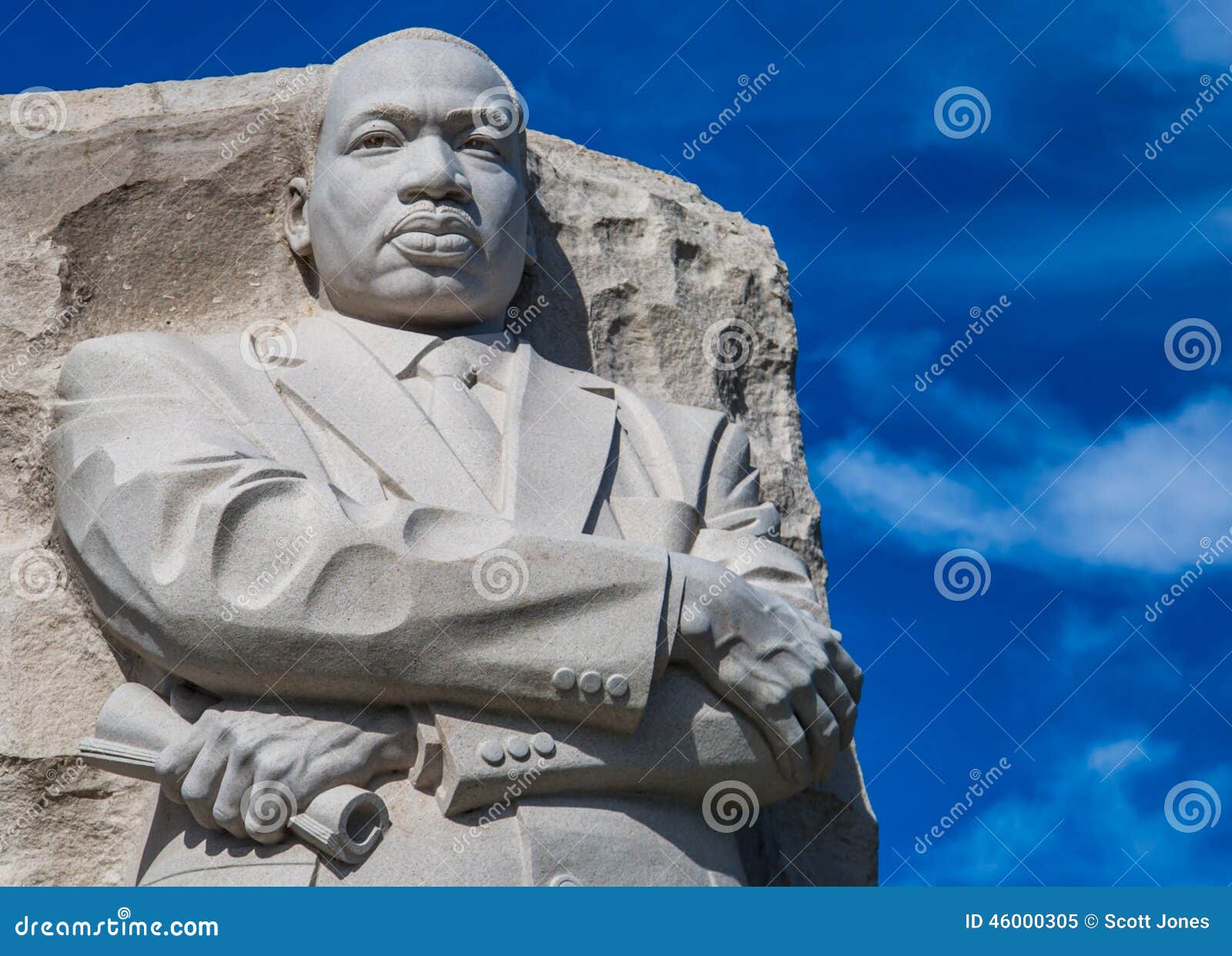 MLK Statue editorial image. Image of washington, stone - 46000305