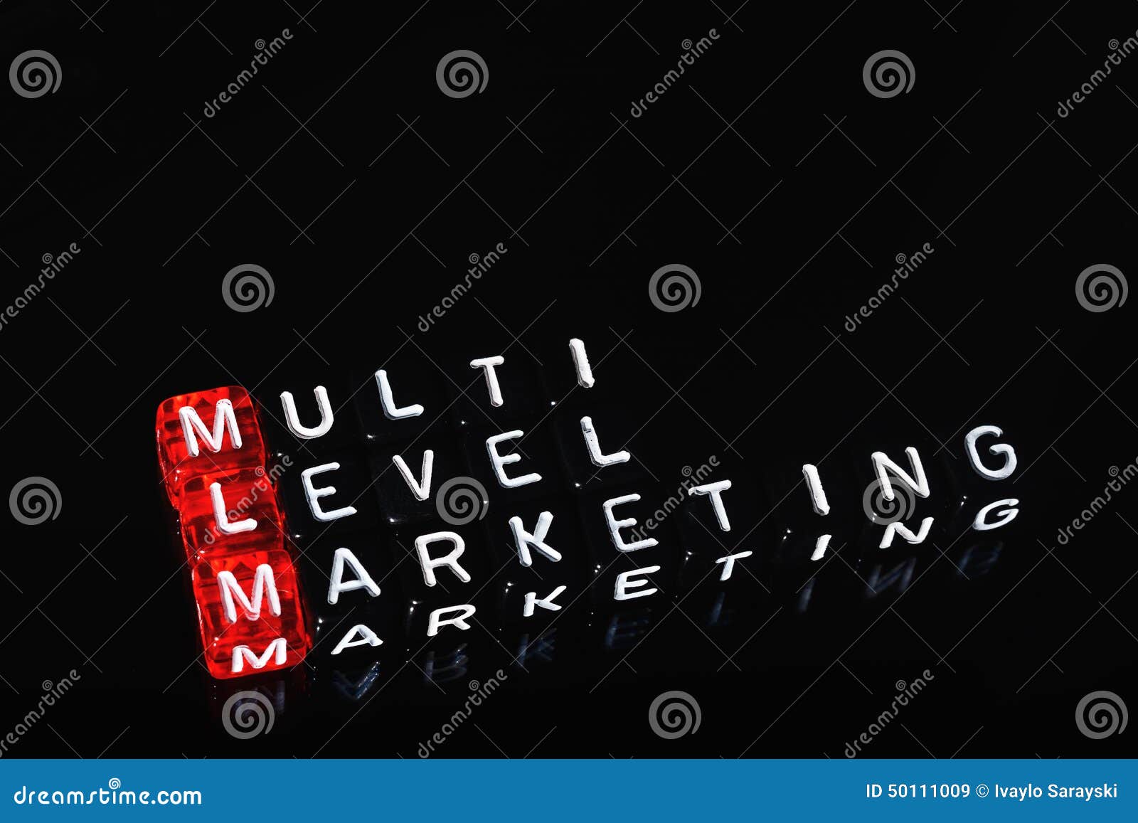 Mlm black cubes stock image. Image of marketing, multilevel - 50111009