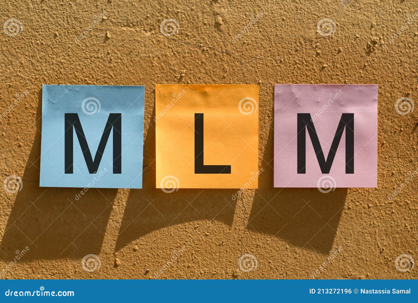 MLM - Multi Level Marketing Acronym, from Colorful Paper Notes on Wall ...