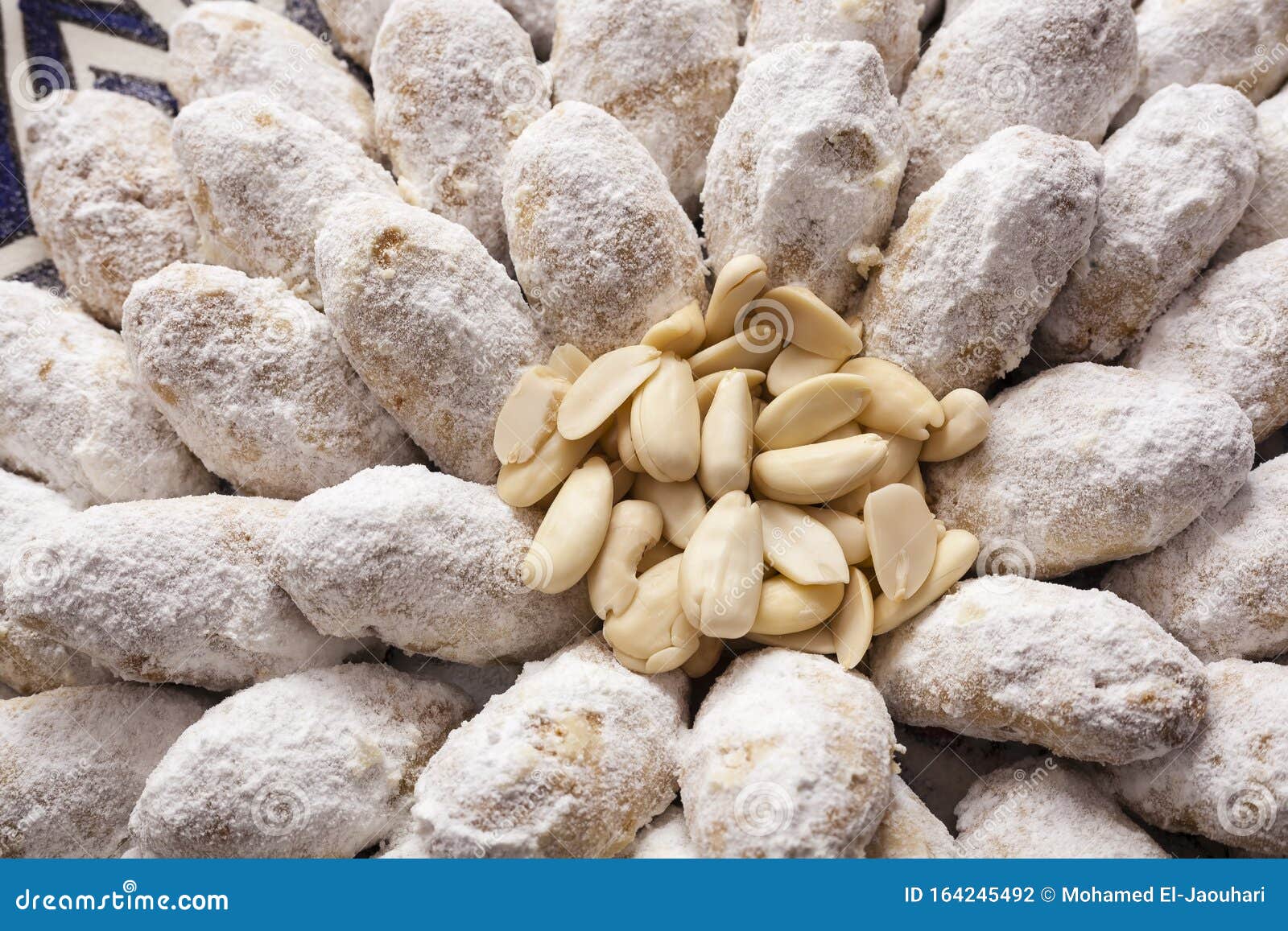 Almond Sweets are Typical Moroccan Food Stock Photo - Image of biscuit ...