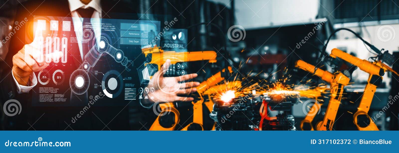 MLP Advanced Robot Arm System for Digital Industry and Factory Robotic ...