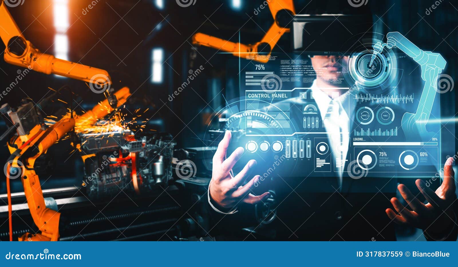 MLP Advanced Robot Arm System for Digital Industry and Factory Robotic ...