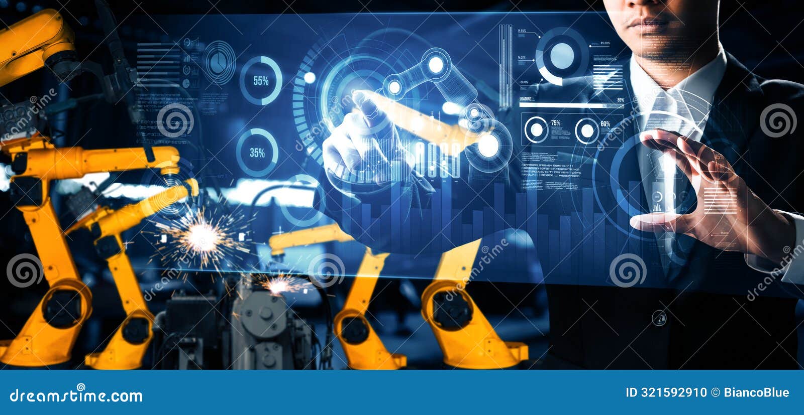 MLP Advanced Robot Arm System for Digital Industry and Factory Robotic ...